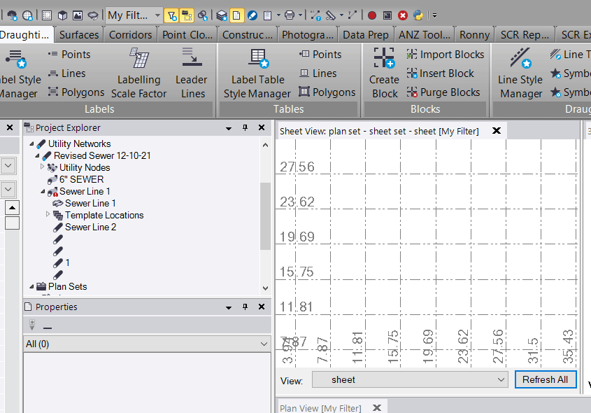 Dynaview Is blank | Trimble Business Center