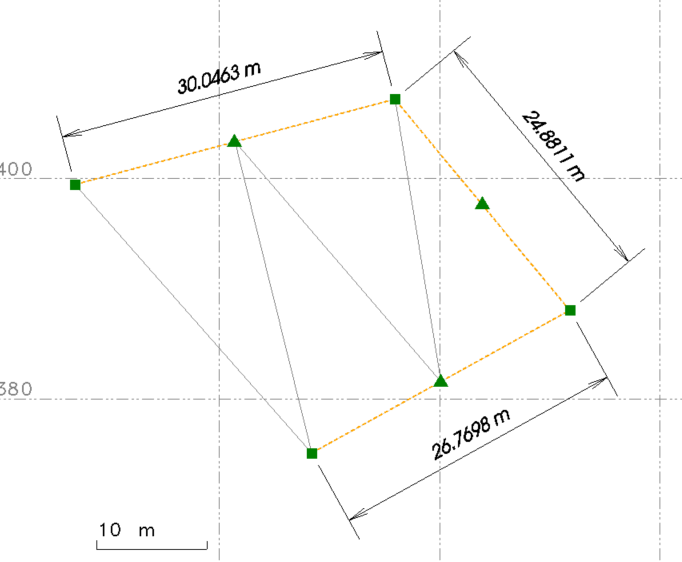 Random Vertices Trimble Business Center 