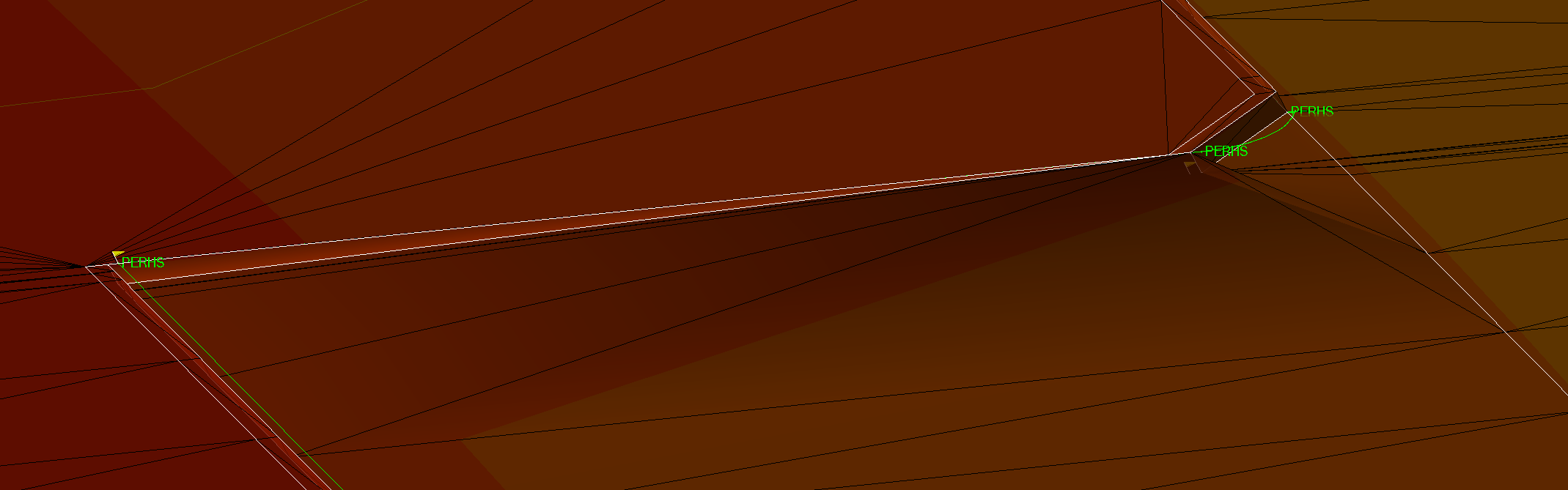 Corridor model with Asterisk Mark | Trimble Business Center