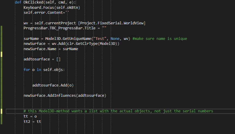 How to Create Surface from Surface Tie | TBC Macros and Extensions