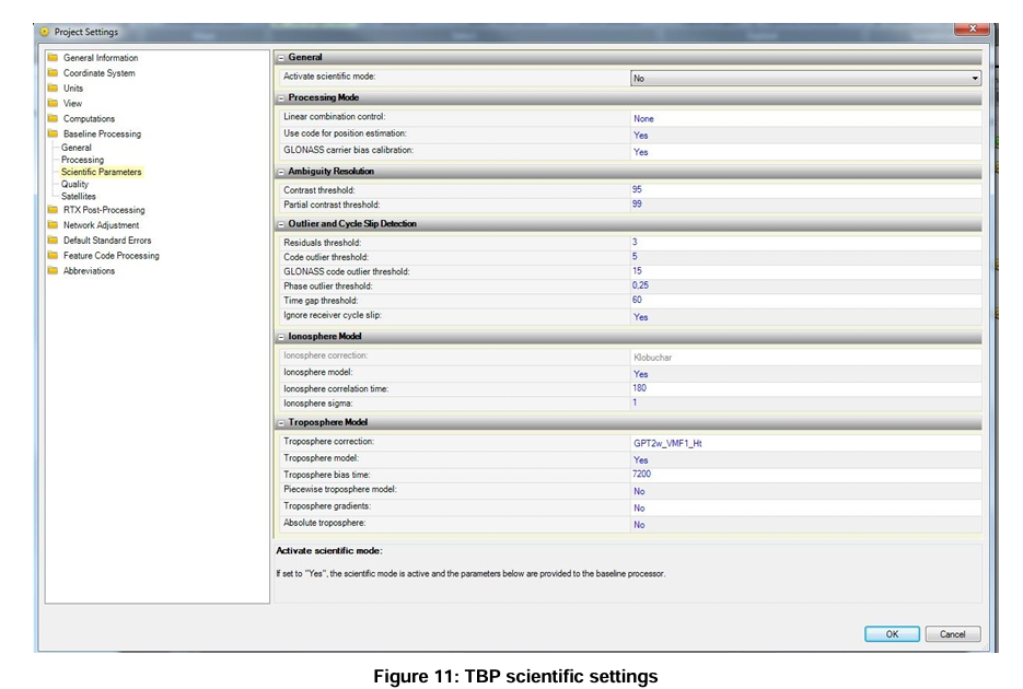 TBC version 5.2 ionospheric and tropospheric model | Trimble Business ...