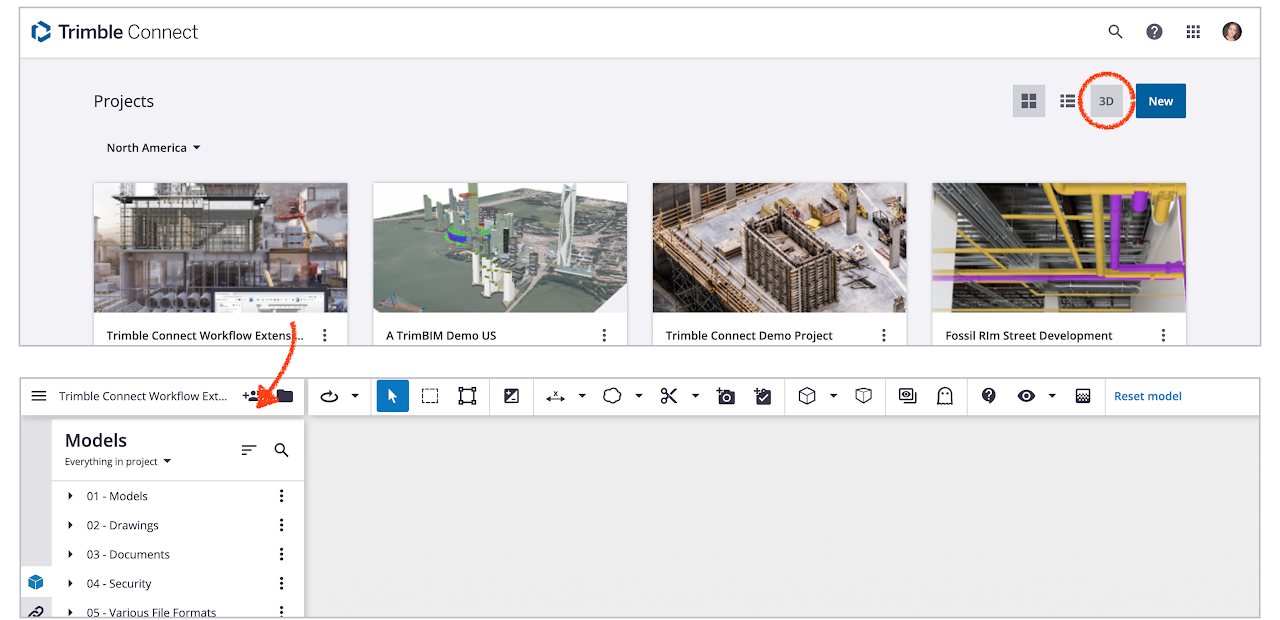 Can no longer find the "Files & folders" for a project. Where is it? | Trimble Connect User Forum