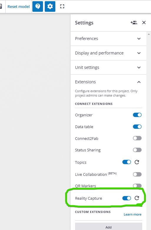 Why does my scan data does not appear in 3D view? | Trimble Connect User Forum