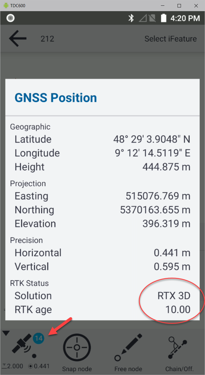 Numerous satellites , poor accuracy | Trimble Penmap