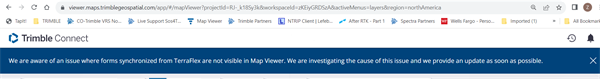 data collected in Terraflex not appearing in trimble connect | Mapping and GIS Solutions Community