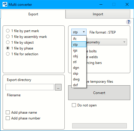 Who can help me to export a IFCZIP file to a STP file | Trimble Connect User Forum