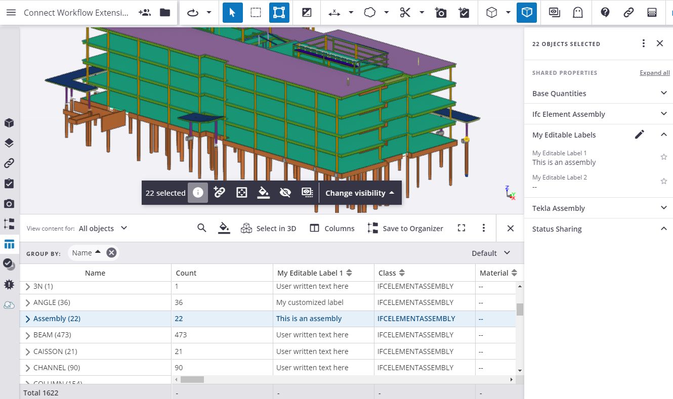 Assembly label | Trimble Connect User Forum