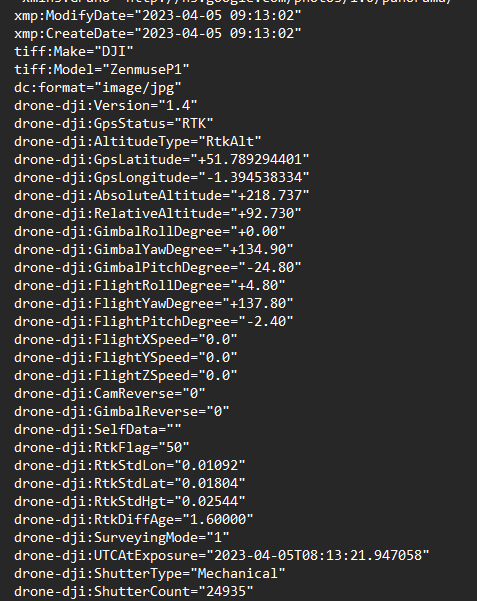 Using DJI UAV Images in Station View reading EXIF Data, Capturing 3D overlays | Trimble Business ...