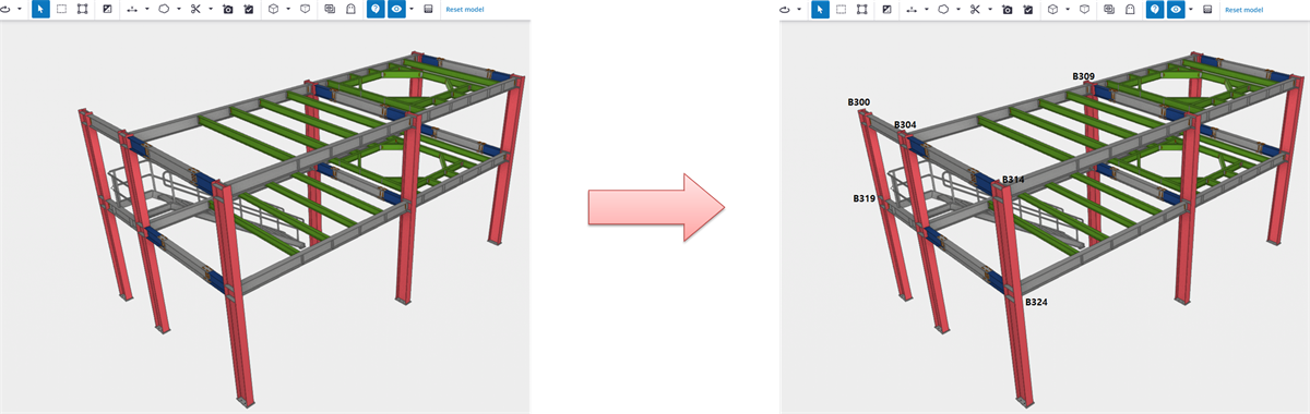 How to show all Assembly Marks in Trimble Connect Model. | Trimble Connect User Forum