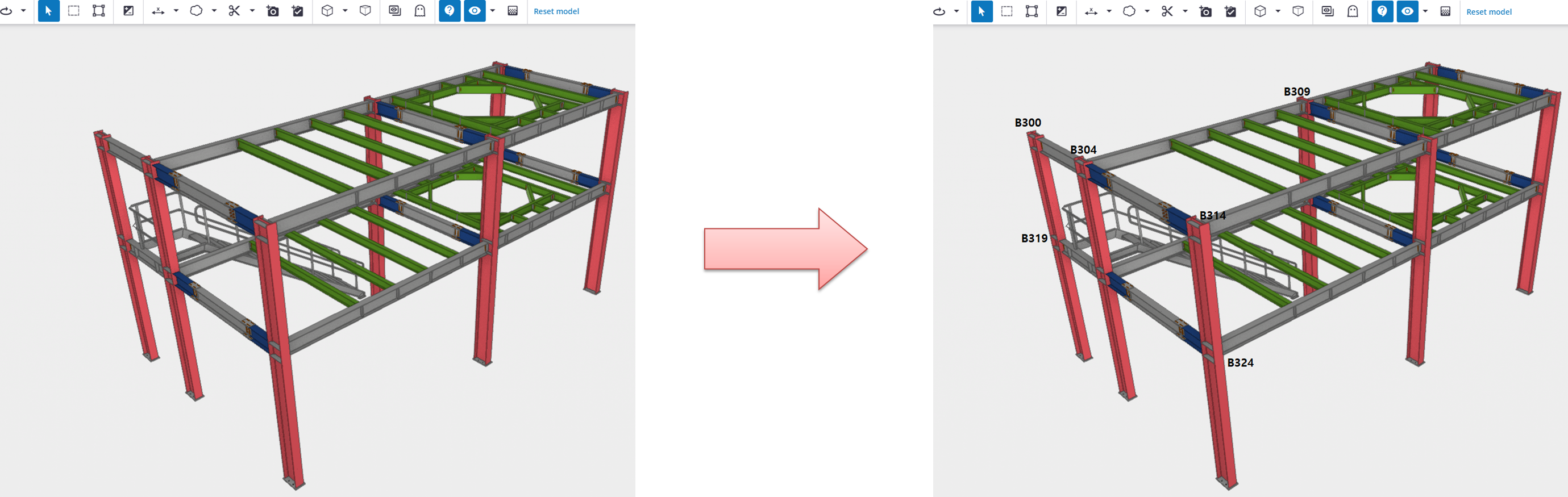 How to show all Assembly Marks in Trimble Connect Model. | Trimble Connect User Forum
