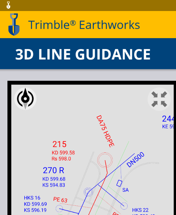 machine design with 3D lines for Earthworks - error | Trimble Business ...