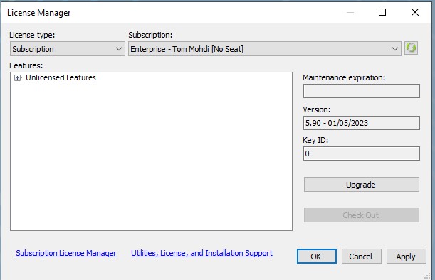 TBC Trial activation | Trimble Business Center