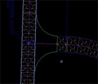Intersection - connect two corridors | Trimble Business Center