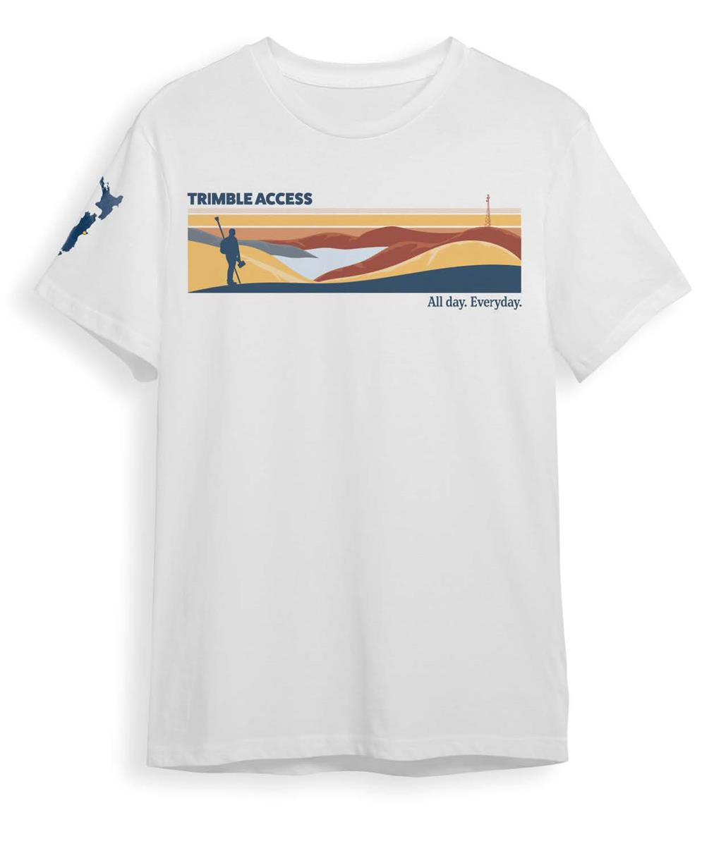 Tag a colleague and be in to win a Trimble Access Tee-shirt!
