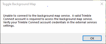 Background Map | Trimble Business Center