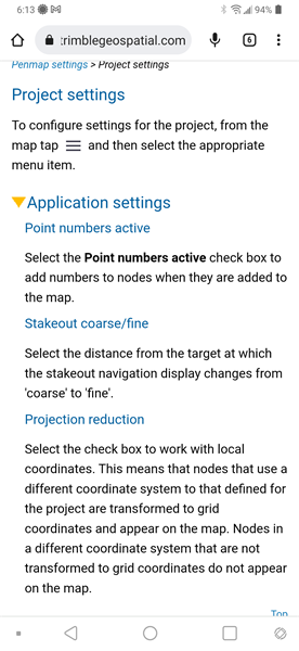 New Penmap for Android Version 11.8.0.2490 | Trimble Penmap