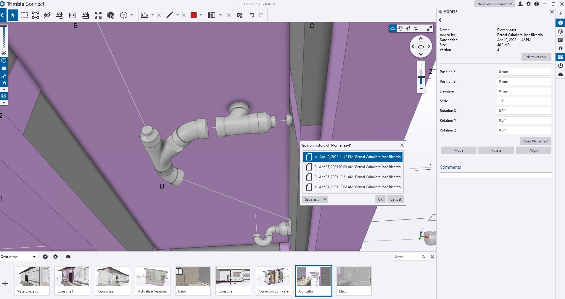 Pipes and Conduits not loading correctly when updating the model to Trimble Connect | Trimble ...