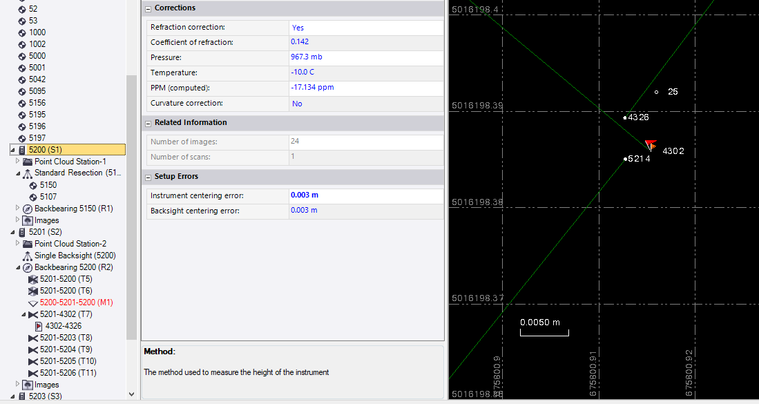 How do I update staked points | Trimble Business Center
