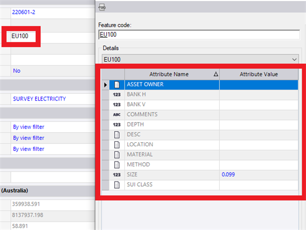 Feature Code Attributes being lost by changing a string number for a ...