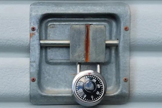 identify source for this latch please | Let's talk about self storage.