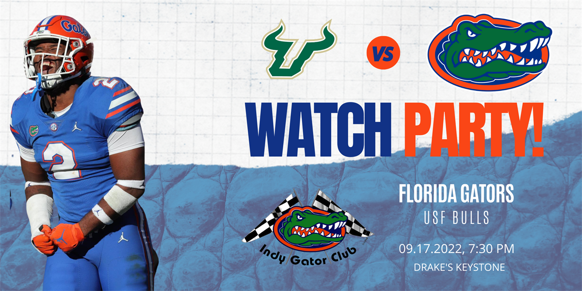 Indy Gator Club Watch Party - Florida Gators vs USF Bulls - IndyGatorClub