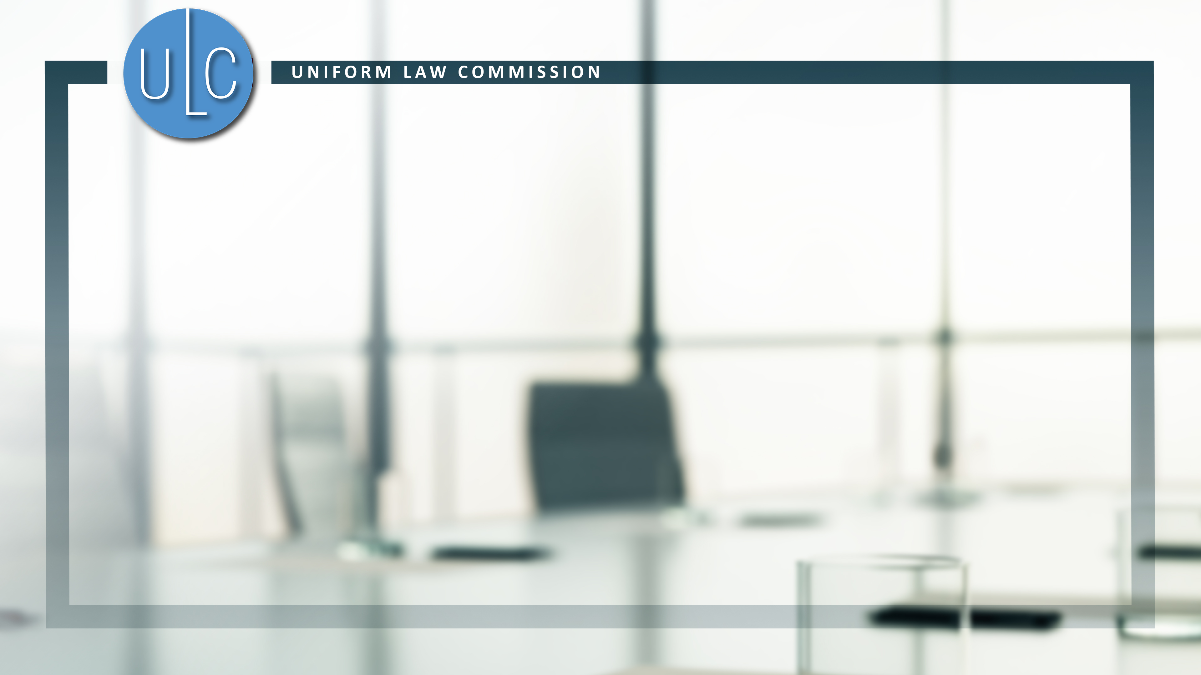 Virtual Webinars and Meetings - Uniform Law Commission