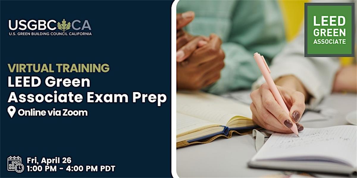 LEED Green Associate Exam Prep Virtual Training - US Green Building ...