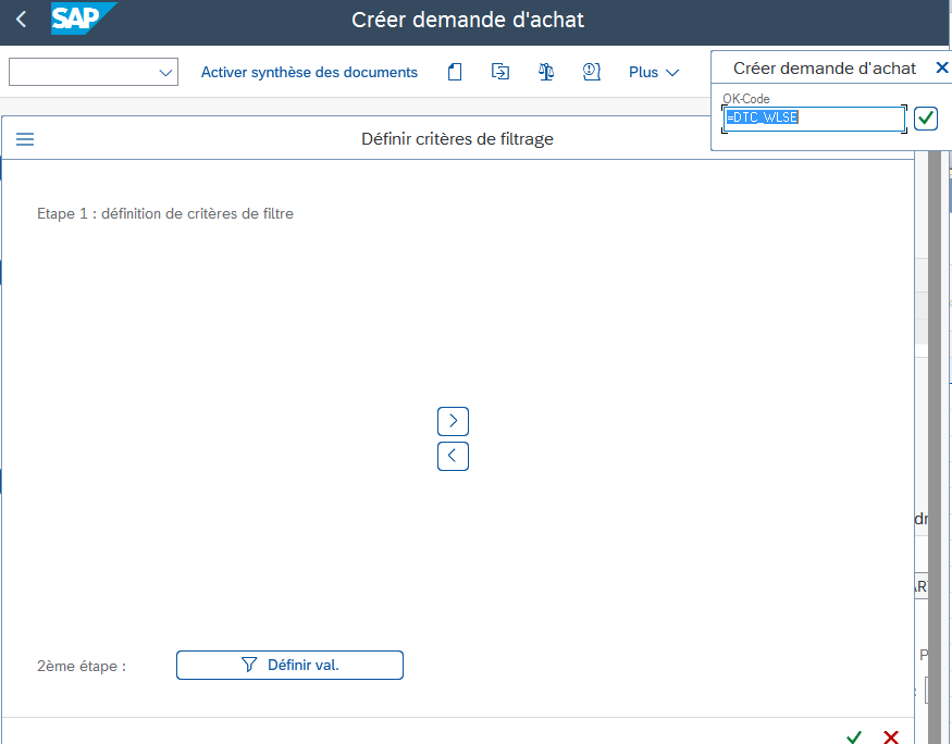 ME51N- No Purchace requisition number showes afet running | Automate