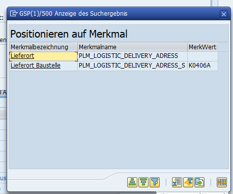 MM02 - Scrolling in sight "classification" to next field not possible | Automate