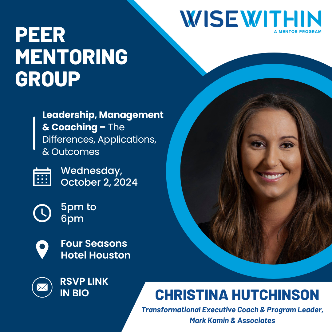 WISEHou OCT PMG - WISE | Houston Chapter