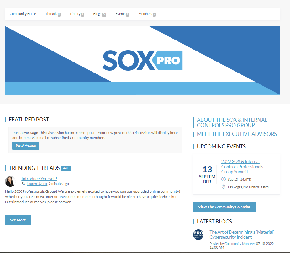 [READ THIS] How to Navigate the SOX Pro Group Community Page | SOX ...