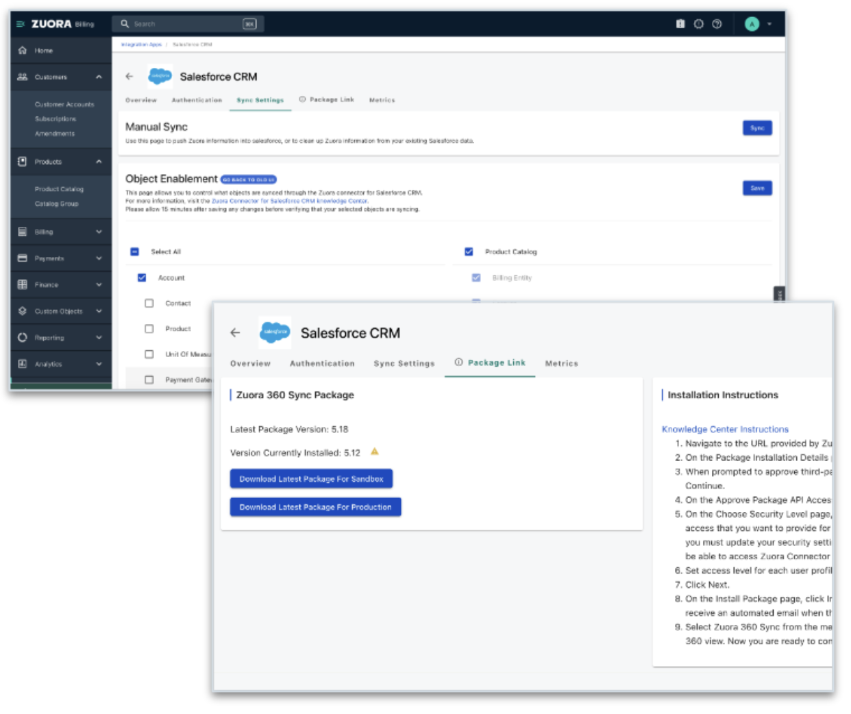 Zuora to Salesforce CRM Sync (a.k.a 360 Sync) Updates and Feedback